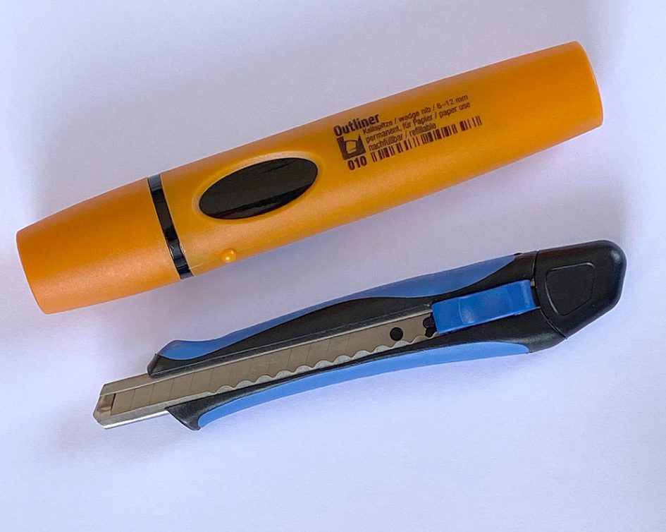 Draw double lines with your Neuland marker - Neuland-Blog EN